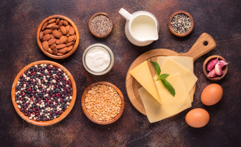 Tous les aliments riches en calcium