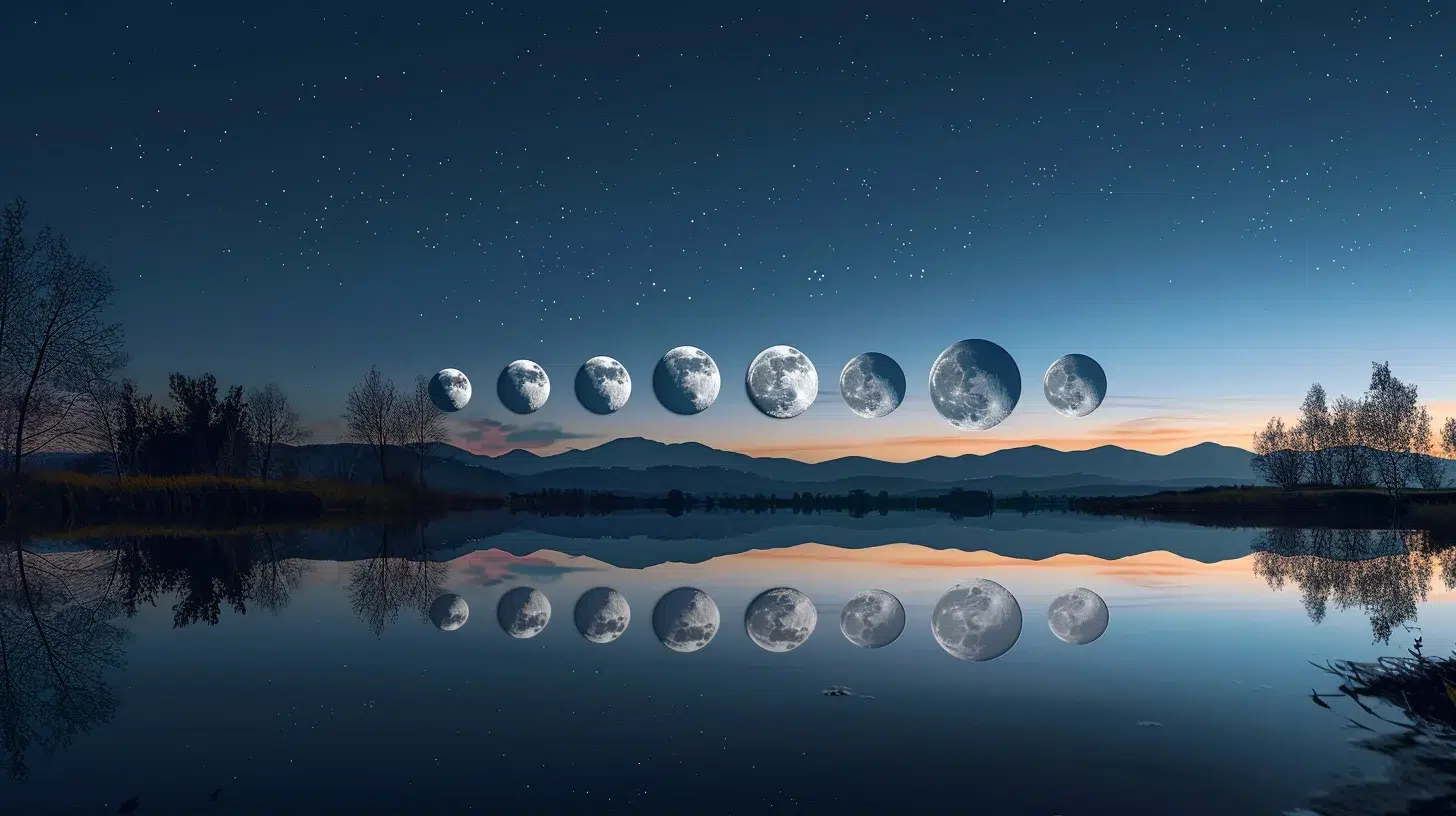 Interpréter les phases de la lune : un guide complet du calendrier lunaire